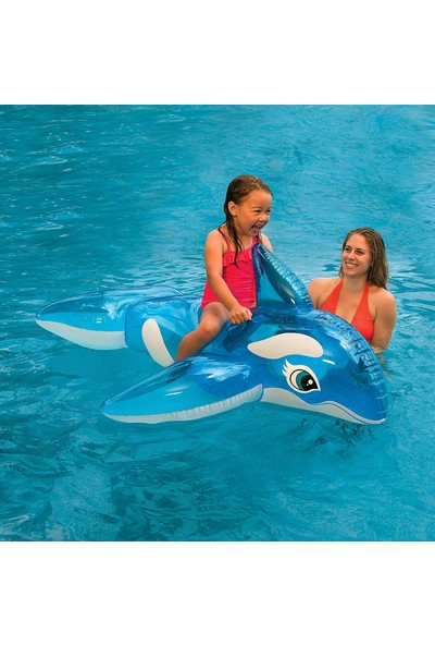 Intex Seffaf Balina Binici 152X114Cm