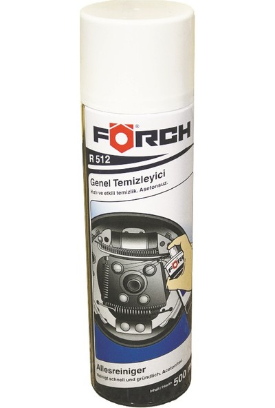 Tumopar Förch Genel Temizleme & Balata Spreyi 500Ml R512 Tumopar Förch Genel Temizleme & Balata Spreyi 500Ml R512