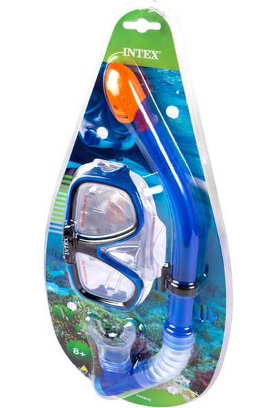 İntex Şnorkel & Maske Set (Mavi) İntex Şnorkel & Maske Set (Mavi)