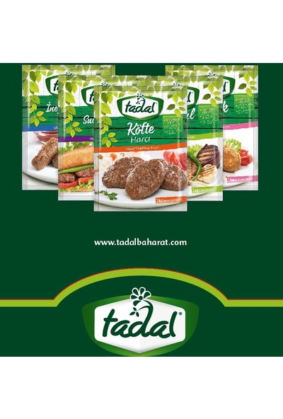Tadal Köfte Harcı Seti 5'li Tadal Köfte Harcı Seti 5'li