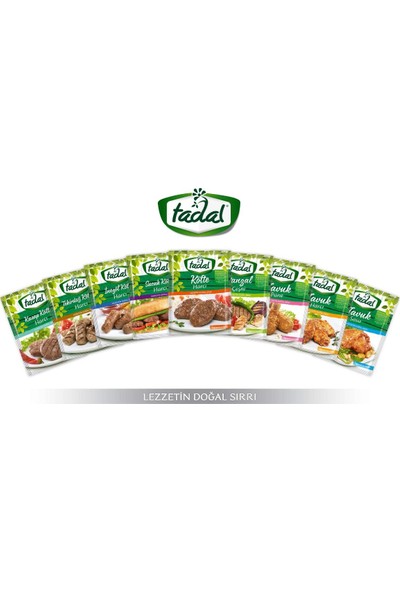 Tadal Harç Seti 9'lu Tadal Harç Seti 9'lu