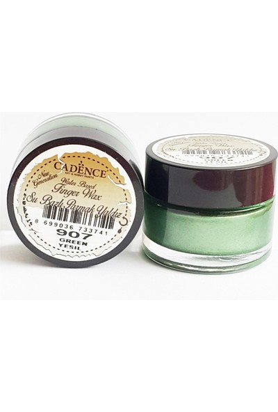 Cadence Parmak Yaldız Boya 20 Ml - Yeşil 907
