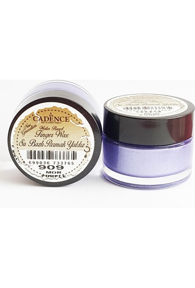 Cadence Parmak Yaldız Boya 20 Ml - Mor 909