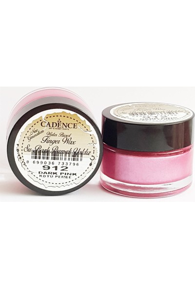 Cadence Parmak Yaldız Boya 20 Ml - Koyu Pembe 912