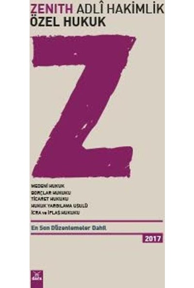 Zenith Adli Hakimlik Özel Hukuk
