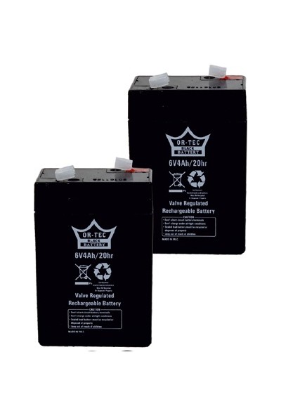 Ortec Kuru Akü 6V 4Ah Siyah Ortec Kuru Akü 6V 4Ah Siyah