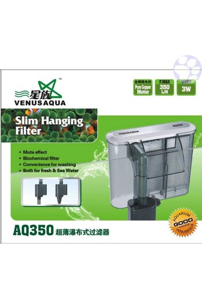 Venusaqua Aq350F Şelale Filtre 350L/H