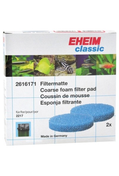 Eheim 2217 Filtre Süngeri Mavi 2 Adet Eheim 2217 Filtre Süngeri Mavi 2 Adet