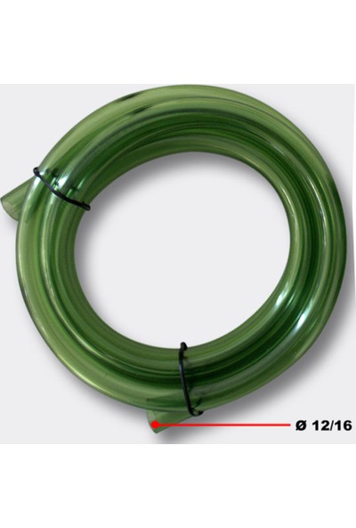 Akvaryum Dış Filtre Hortumu 12/16 Mm 2 Metre