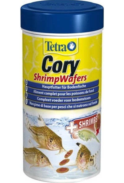 Tetra Cory Shrimp Wafers Karidesli Dip Balık Yemi 100 Ml Tetra Cory Shrimp Wafers Karidesli Dip Balık Yemi 100 Ml