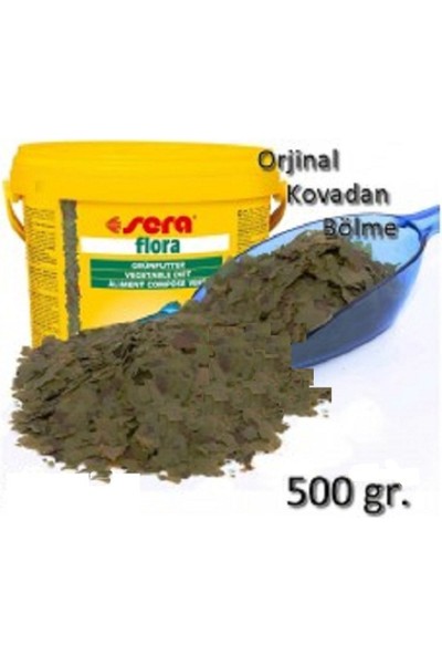 Sera Flora Balık Yemi Kovadan Bölme 500 Gr Sera Flora Balık Yemi Kovadan Bölme 500 Gr