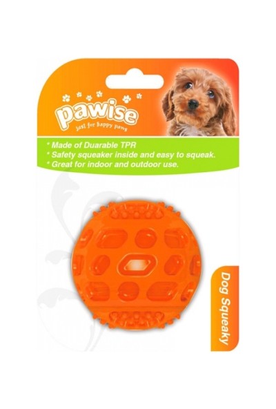 Pawise Dikenli Sesli Köpek Oyun Topu 5,5 Cm