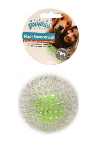 Pawise Işıklı Dikenli Zıplayan Top Köpek Oyuncak 10 Cm