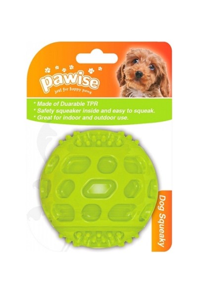 Pawise Dikenli Sesli Top Köpek Oyuncak 6,5 Cm Pawise Dikenli Sesli Top Köpek Oyuncak 6,5 Cm