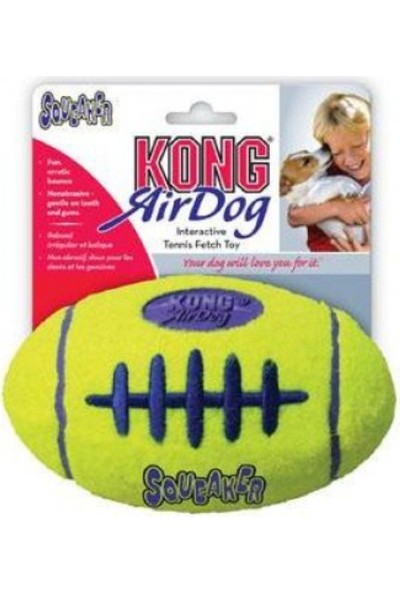 Kong Air Dog Sesli Amerikan Futbol Topu Köpek Oyuncağı Medium Kong Air Dog Sesli Amerikan Futbol Topu Köpek Oyuncağı Medium