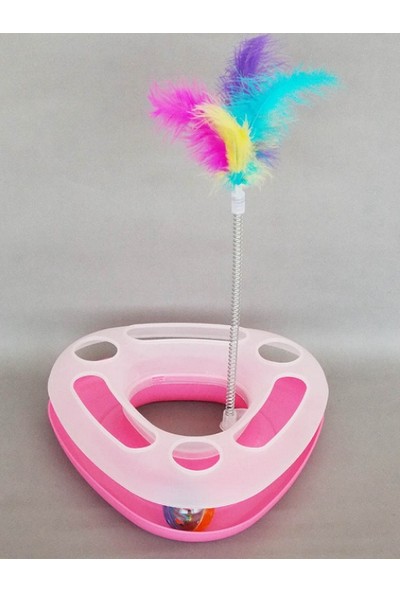 Eastland Üçgen İnteraktif Kedi Oyuncağı 26 Cm X 25 Cm X 36 Cm Eastland Üçgen İnteraktif Kedi Oyuncağı 26 Cm X 25 Cm X 36 Cm