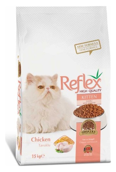 Reflex Kitten Yavru Kedi Kuru Maması 15Kg Reflex Kitten Yavru Kedi Kuru Maması 15Kg
