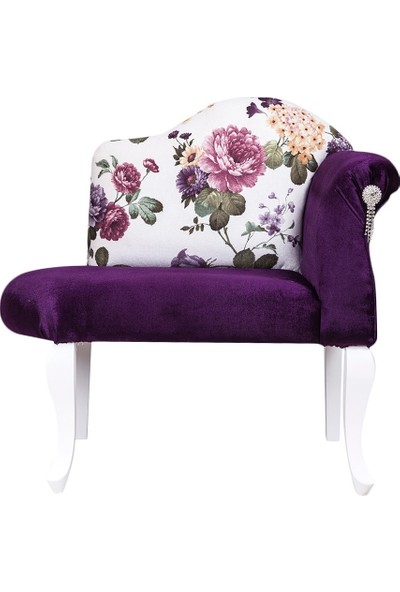 3A Mobilya Salkım Hanım Sol Kol Mor Josephine 3A Mobilya Salkım Hanım Sol Kol Mor Josephine