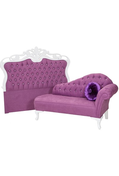 3A Mobilya Lila Prenses Josephine Prenses Yatak Başı Lila 3A Mobilya Lila Prenses Josephine Prenses Yatak Başı Lila