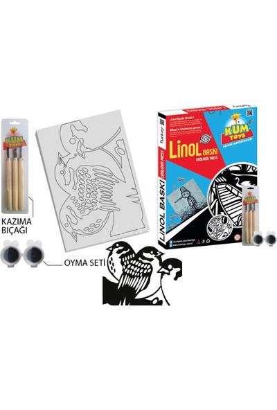 KumToys Linol Baskı A4 KumToys Linol Baskı A4