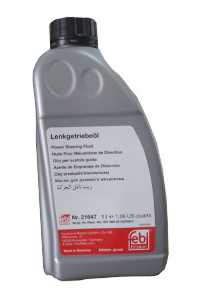 Febi Lenkgetriebeöl No:21647 - Pentosin Mercedes ATF 1 Lt Direksiyon Yağı Febi Lenkgetriebeöl No:21647 - Pentosin Mercedes ATF 1 Lt Direksiyon Yağı