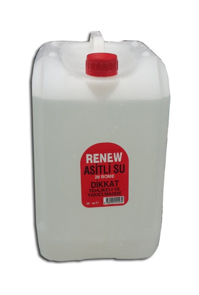 Renew Asitli Su (Akü Asiti) - 10 litre Renew Asitli Su (Akü Asiti) - 10 litre