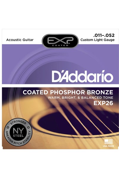 Daddario EXP26 Akustik Gitar Teli
