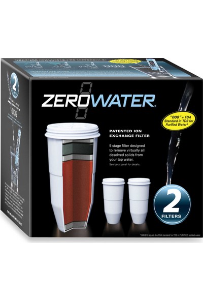 Zerowater Çiftli Filtre Zerowater Çiftli Filtre