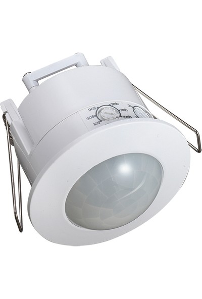 Ack Ay31 01040 Sıva Altı Tavan Tipi Hereket Sensörü 360' Ack Ay31 01040 Sıva Altı Tavan Tipi Hereket Sensörü 360'