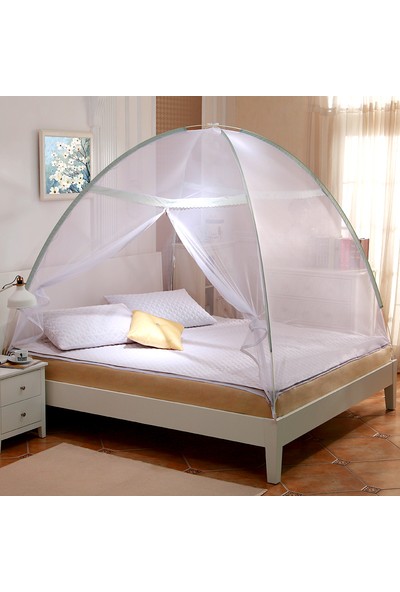 Hupim Çift Kişilik Kolay Kurulumlu Yatak Cibinlik