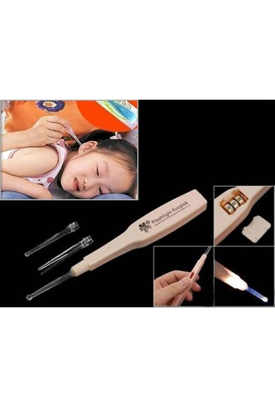 Wildlebend Işıklı Kulak Temizleme Seti