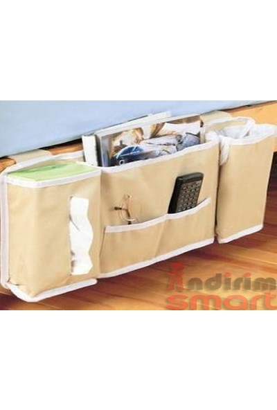 Wildlebend Bedside Caddy Yatak Kanepe Organizer - 5 Gözlü Wildlebend Bedside Caddy Yatak Kanepe Organizer - 5 Gözlü