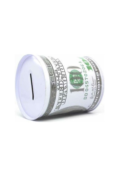 Wildlebend Dolar Tasarımlı Metal Kumbara