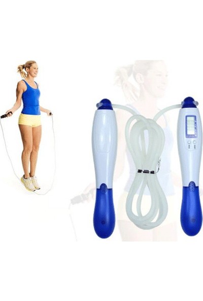 Wildlebend Sayaçlı Kilo ve Yağ Ölçerli İp Atlama Aleti