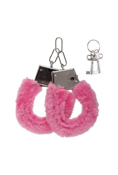 Wildlebend Metal Tüylü Kelepçe - Pembe