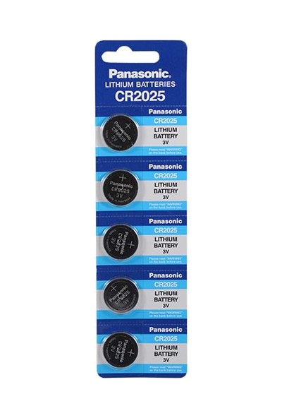 Panasonic Cr2025 Lithium Pil 5Li Blister Panasonic Cr2025 Lithium Pil 5Li Blister
