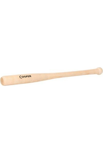 Cosfer Dişbudak Ağacından Beyzbol Sopası - 61 cm Nature Cosfer Dişbudak Ağacından Beyzbol Sopası - 61 cm Nature