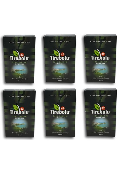 Tirebolu 42 Nolu Siyah Kutu Tirebolu Çay 6 Ad. 500 gr