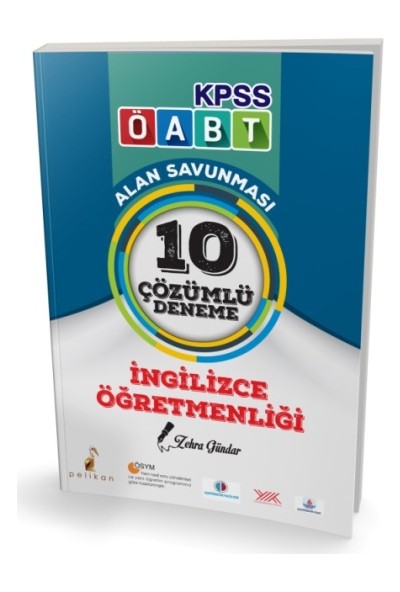 Kpss Öabt İngilizce Öğretmenliği Alan Savunması 10 Çözümlü Deneme