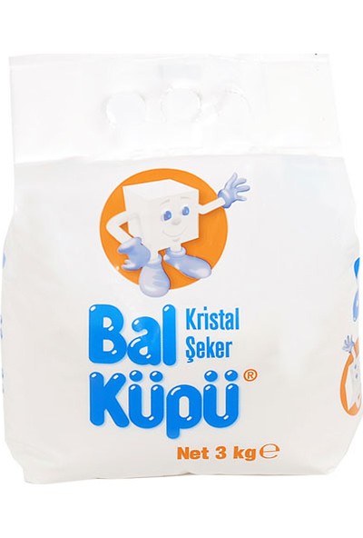 Balküpü Kristal Toz Şeker 3 Kg