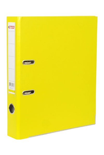 Bigpoint Plastik Klasör Dar Sarı A4