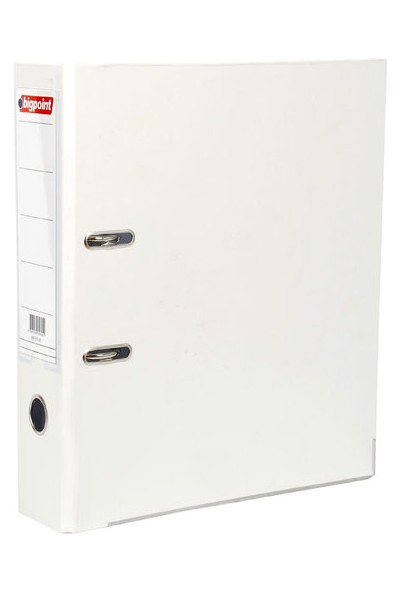 Bigpoint Plastik Klasör Geniş Beyaz A4
