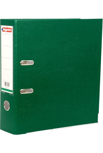 Bigpoint Plastik Klasör Geniş Yeşil A4