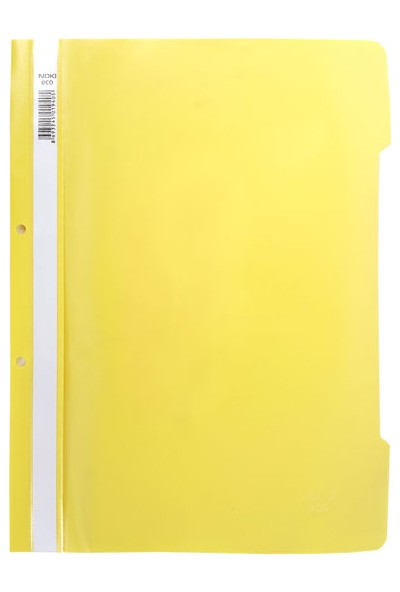 Noki Eco Plastik Telli Dosya Sarı 50'Li Noki Eco Plastik Telli Dosya Sarı 50'Li