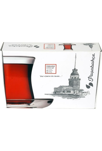 Paşabahçe Üsküdar Çay Bardağı Seti 12 Parça Paşabahçe Üsküdar Çay Bardağı Seti 12 Parça