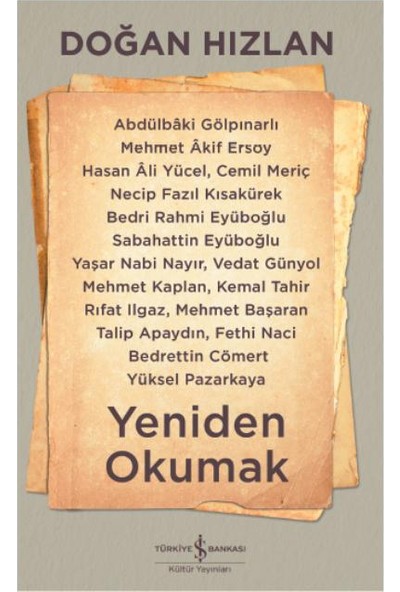 Yeniden Okumak