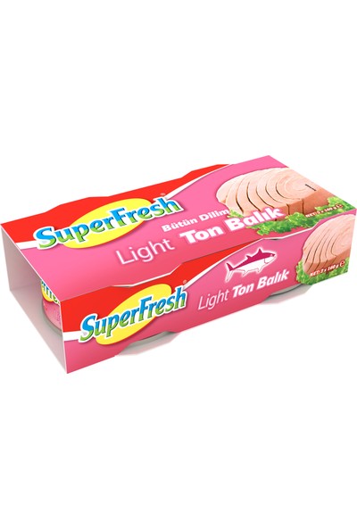 SuperFresh Ton Balığı Light 160 gr x 2 Adet