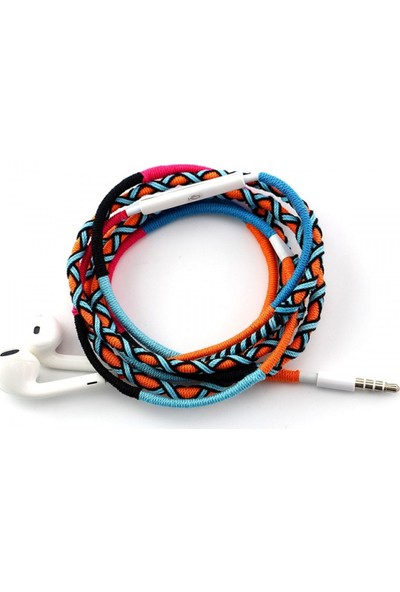 L-Tech . İp Örgü Desenli Kulaklık İos - Sxx76S5