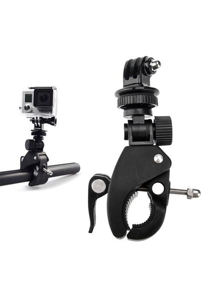 Markacase Gopro Session Ve Hero 5-4-3-3+ İçin Profesyonel Bisiklet Tutucu Monopod
