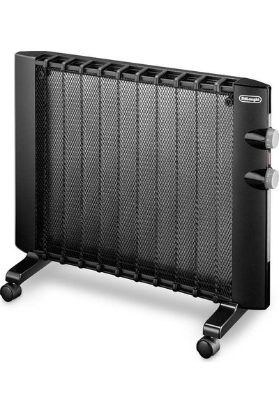 Delonghi 1000 W Mika Teknolojili Panel Radyatör - Siyah